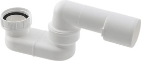 Polysan vanový sifon 6/4 x 40/50 mm výška 52 mm plast bílá 71693