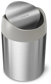 Odpadkový koš volně stojící Simplehuman Mini bin 1,5 l Kartáčovaná nerez ocel mat SHCW2084