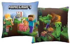 Polštář Minecraft Dungeons - 40 x 40 cm