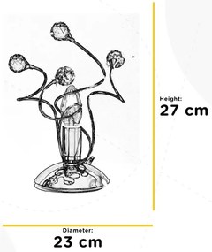 ONLI - Stolní lampa TRILLY 1xE14/6W/230V