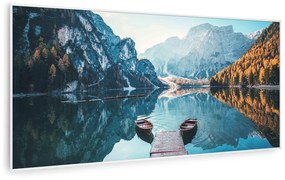 Klarstein Wonderwall Air Art Smart, infračervený ohřívač, 120 x 60 cm, 700 W, moře horizontálně