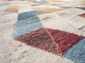 Spoltex, Kusový koberec Pisa 2301 multi, 80x150, vícebarevná, ložnice
