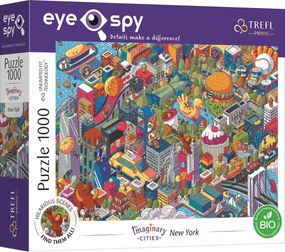 Puzzle trefl puzzle uft eye-spy imaginary cities: new york, usa 1000 dílků