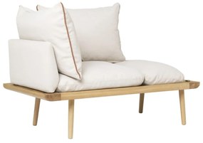 Krémová pohovka 127 cm Lounge Around – UMAGE