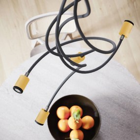 creative cables Bodové svítidlo mini led gu1d0 Barva: Matný bronz