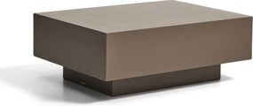 Betonový zahradní konferenční stolek 60x80 cm Rustella – Kave Home