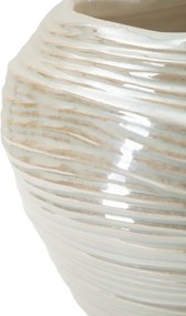 Váza Roundy 22 cm perleťová