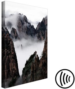 Obraz Mlha nad Huang Shanem (1 panel) vertikální