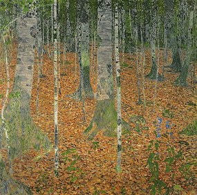 Obrazová reprodukce The Birch Wood, 1903, Gustav Klimt