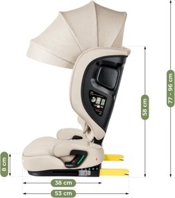 Dětská autosedačka JOY 55 i-Size béžová
