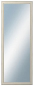DANTIK - Zarámované zrcadlo - rozměr s rámem cca 60x160 cm z lišty STEP bílá (3018)