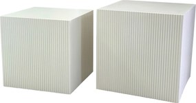 XXXLutz SADA KONFERENČNÍCH STOLKŮ, kašmírová, kompozitní dřevo, 45/40/45/40/45/40 cm Xora - Konferenční stolky - 008443018601