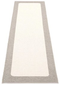 Oboustranný vinylový koberec Pappelina ILDA Warm Grey/Vanilla velikost: 70x240cm