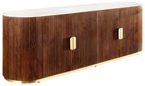 Massive home | Komoda Gatsby 180cm mramor/masiv mango