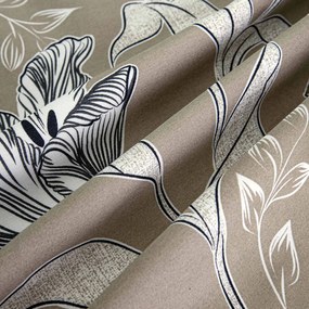 SATÉNOVÉ POVLEČENÍ LUXURY PREMIUM VITALE 200X220 CM, 2KS 70X80 CM KVĚTY