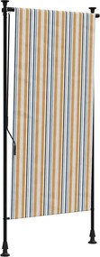 vidaXL Venkovní roleta 100 x 270 cm [368772] Barva: Modrá