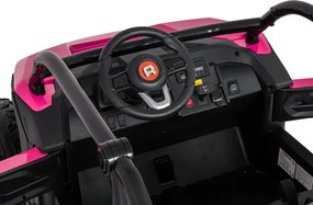 Elektrické autíčko RACING Road 2000 růžové