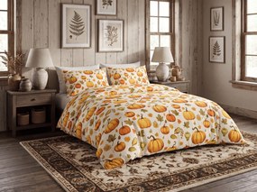 Povlečení z mikrovlákna AUTUMN PUMPKINS barevné Rozměr povlečení: 70 x 90 cm | 140 x 220 cm