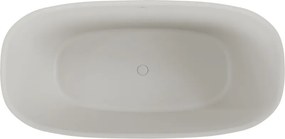 Mexen Como volně stojící vana z konglomerátu 150 x 82 cm, beton mat - 57311508261