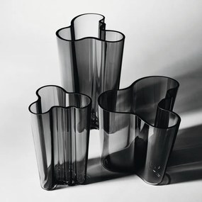 Váza Alvar Aalto 160mm, tmavě šedá