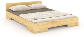 Prodloužená postel Spectre 160x220 cm, borovice masiv, přírodní
