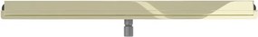 Mexen Flat Wall nástěnný lineární odtok 2v1 110 cm, zlatý - 1530110