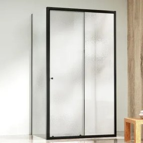 NICOL COMBI II Black 80x100x80 Grape Sprchový kout s posuvnými dveřmi