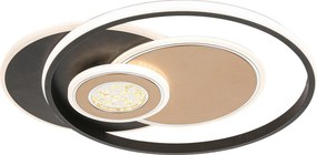 XXXLutz STROPNÍ LED SVÍTIDLO, 49,5/42/6 cm Novel - Online Only svítidla - 008227165401