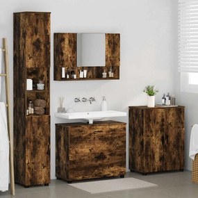 Sada koupelnového nábytku 4 ks Kouřový dub 35 x 30 x 192 cm 3393088