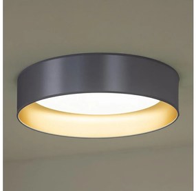 Duolla - LED Stropní svítidlo ROLLER LED/24W/230V pr. 45 cm stříbrná/zlatá