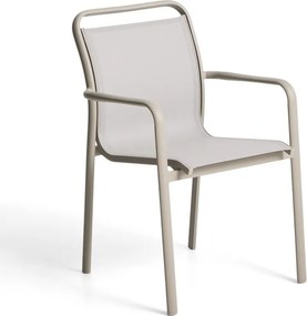Taupe zahradní židle Luri – Kave Home
