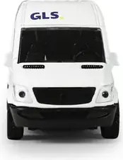 RAPPA 242524 Kovové auto GLS s otevíracími dveřmi 12 cm / od 3 let