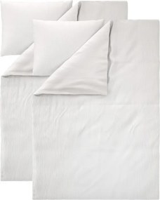 Livarno® Sada mušelínového ložního povlečení, 140 x 200 cm, 70 x 90 cm, 2dílná, bílá