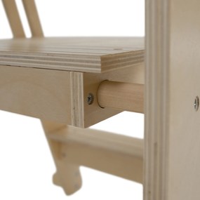 Montessori skládací učící věž LIVI - přírodní