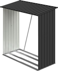 Parkside® Regál na palivové dřevo, 164 x 84 x 157 cm (antracitová)