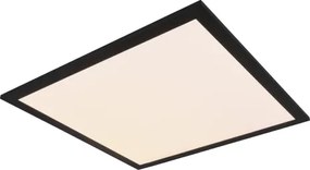 Stropní LED osvětlení Alpha 45x45 cm, černé