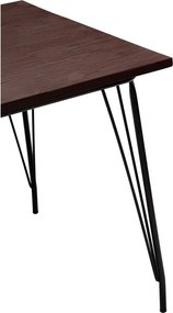 Jídelní stůl z jilmového dřeva ø 80 cm District – Premier Housewares