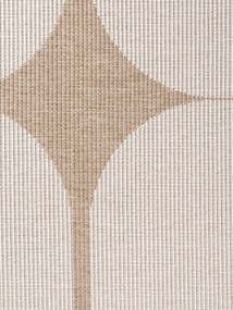 NORTHRUGS, Běhoun Duet Bowen 106245 Beige/White - na ven i na doma, 80x250, béžová, chodba / předsíň
