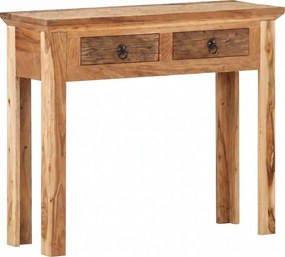 Konzolový stolek 90,5x30x75 cm masivní akácie recyklované dřevo 320381