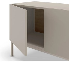 Krémový TV stolek 180x55 cm Cailin – Marckeric