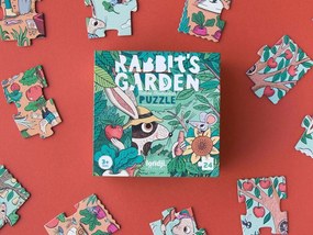 LONDJI Puzzle Rabbit's Garden 24ks 3+