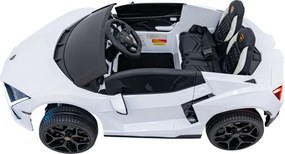 Elektrické autíčko Lamborghini Revuelto XL bílé