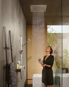 Hansgrohe Raindance E, hlavová sprcha 400/400 1jet do stropu, chromová, HAN-26252000
