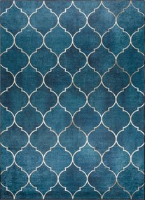 120x170 Kusový koberec Andre Maroccan trellis 1181 blue