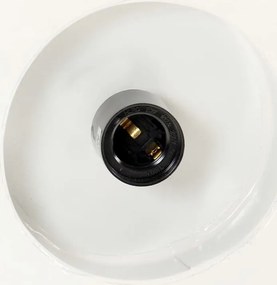 vidaXL Industriální závěsné svítidlo 58 cm E27 [320832] Barva: Bílá