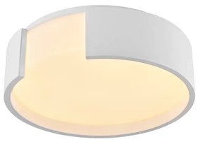 Designový lustr Pavia stmívatelné bílá