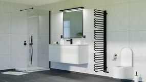 Isan Space 1275 x 515 mm koupelnový prostorový radiátor bílý