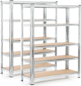 Dílenský regál Wiltec – 180 × 120 × 40 cm, 875 kg (64864)