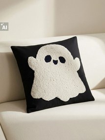 Sinsay - Halloweenský dekorativní povlak na polštář s plastickým motivem ducha - vícebarevná