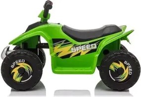 Eljet Dětská elektrická čtyřkolka X01 zelená / Rychlost: 3-4.6 km-h /